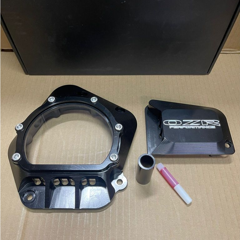 OZR AEROX155 V1 AEROX V1 CNC CVT COVER TRANSPARENT / COVER ENGINE ...