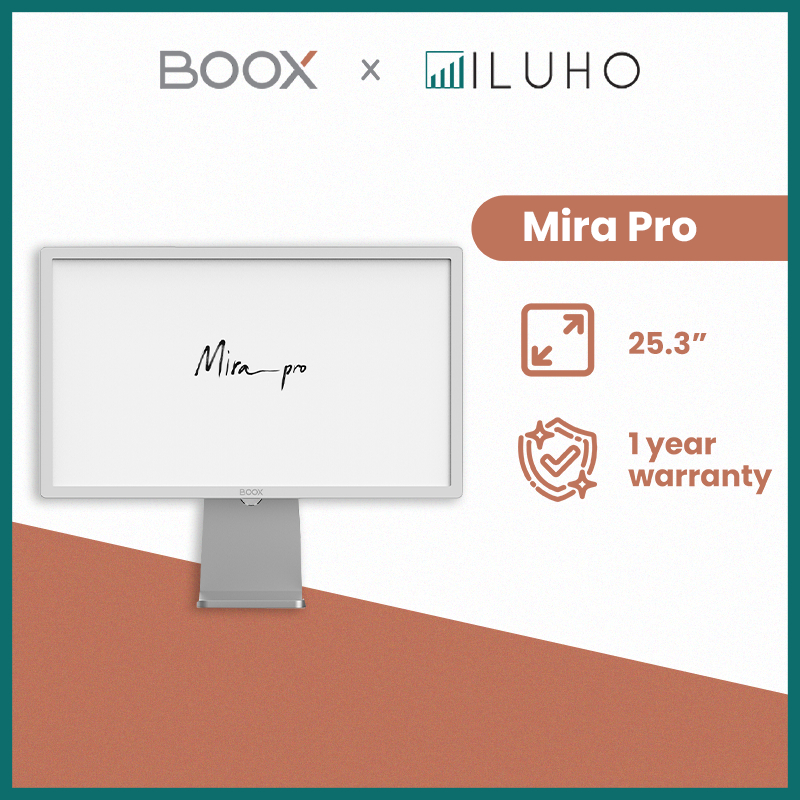 ONYX BOOX Mira Pro 25.3" E Ink Monitor | Shopee Singapore