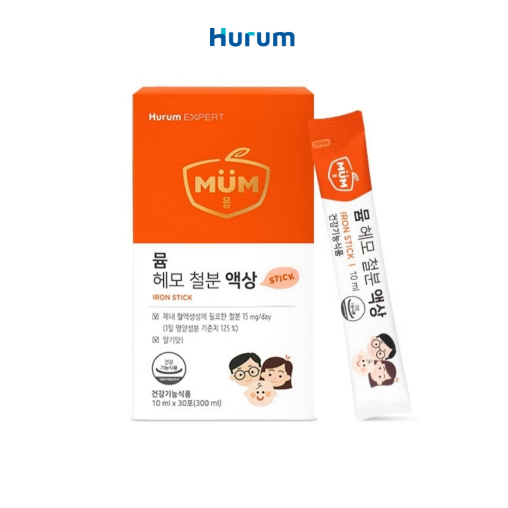 MUM Hemo IRON Liquid Stick (10ml x 30sticks) | Shopee Singapore