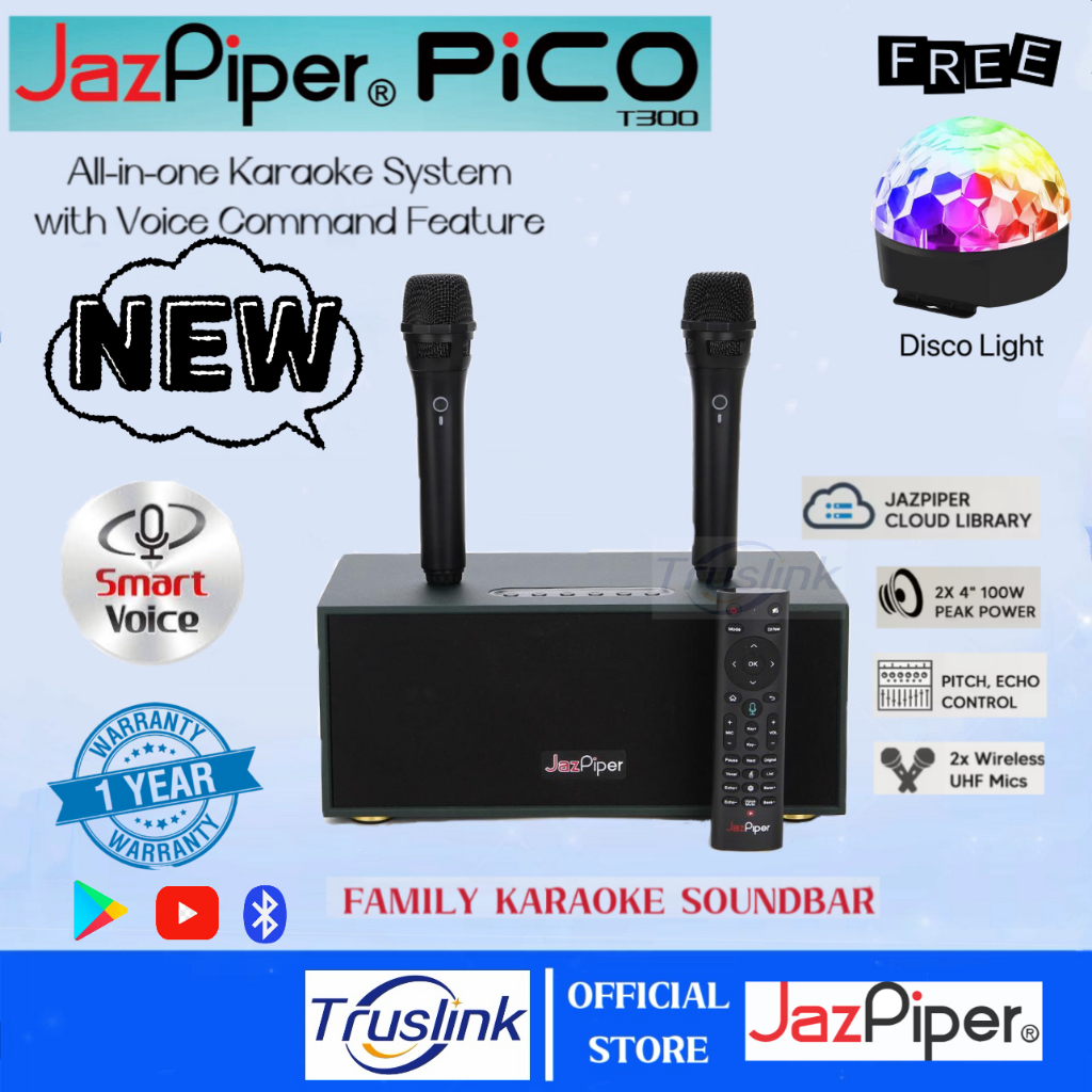 【SG Seller】Original Jazpiper Pico T300 Family Wireless Bluetooth ...