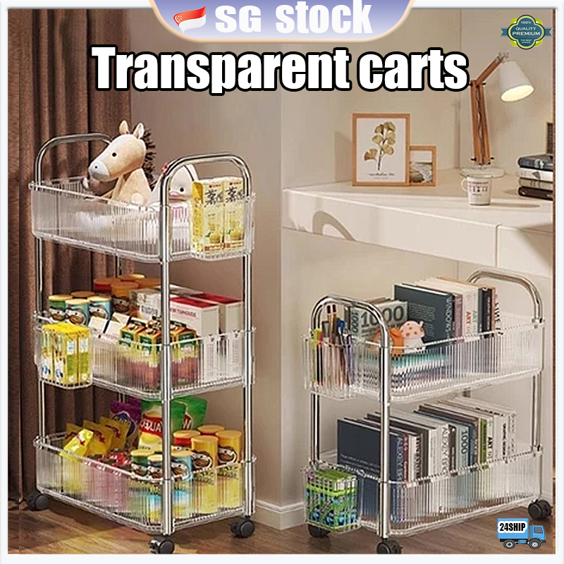 Movable Trolley Rack/Kitchen Storage Trolley With Wheel/Bathroom ...