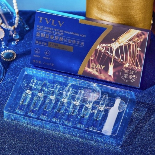 TVLV serum: Blue Copper Peptide Hyaluronic acid Anti-wrinkle| Pro ...