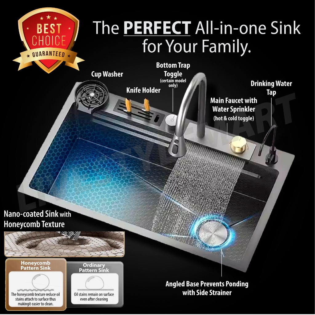 Wholesale high quality affordable kitchen sink set with fountain ...