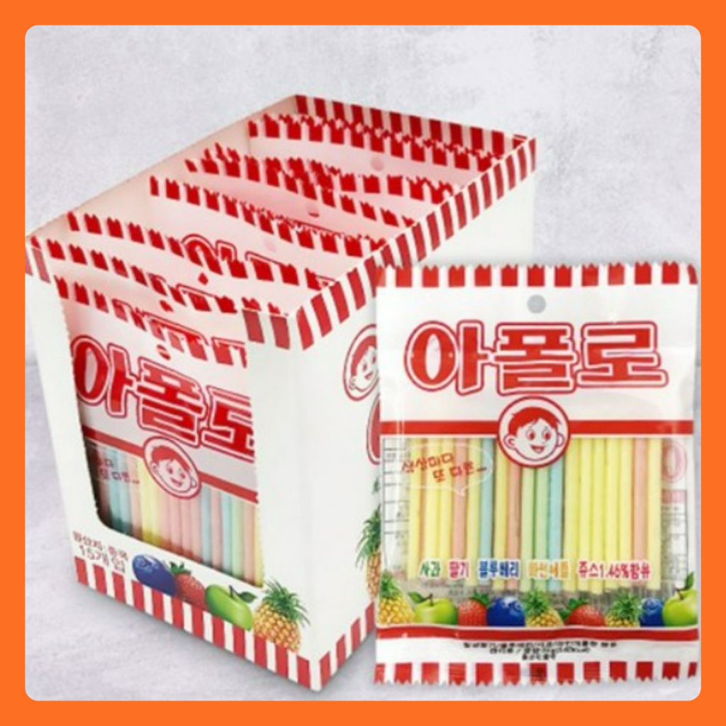 [K-Snack] Apollo Retro Snack 36g / Korean Nostalgic Candy | Shopee ...