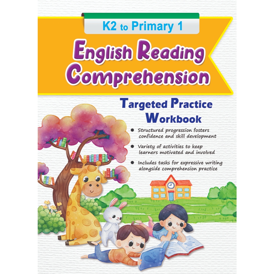 K2 To Primary 1 English Reading Comprehension Targeted Practice ...