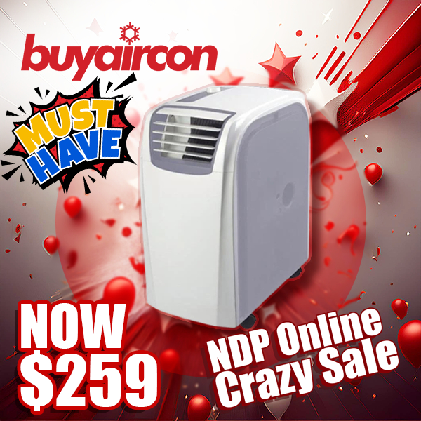 FLASH SALE Avolta Portable Aircon PC35-AMF/S, 12000 BTU | Shopee Singapore