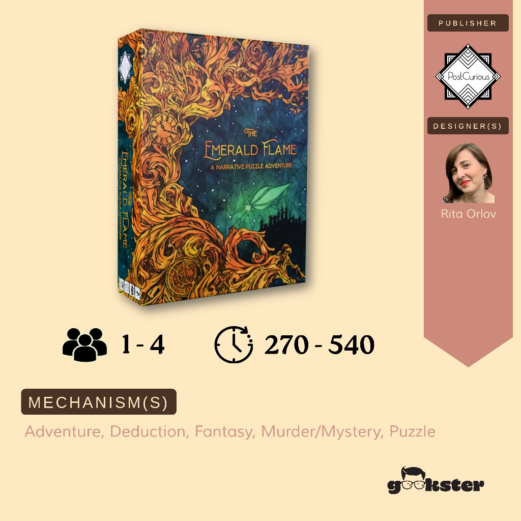 The Emerald Flame Board Game [Retail Edition] | Shopee Singapore