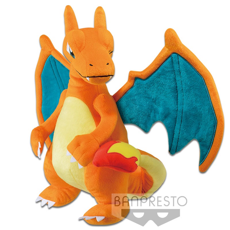 Pokémon Charizard BIG Plush - Pokemon "Look at the Tail" Plush ...