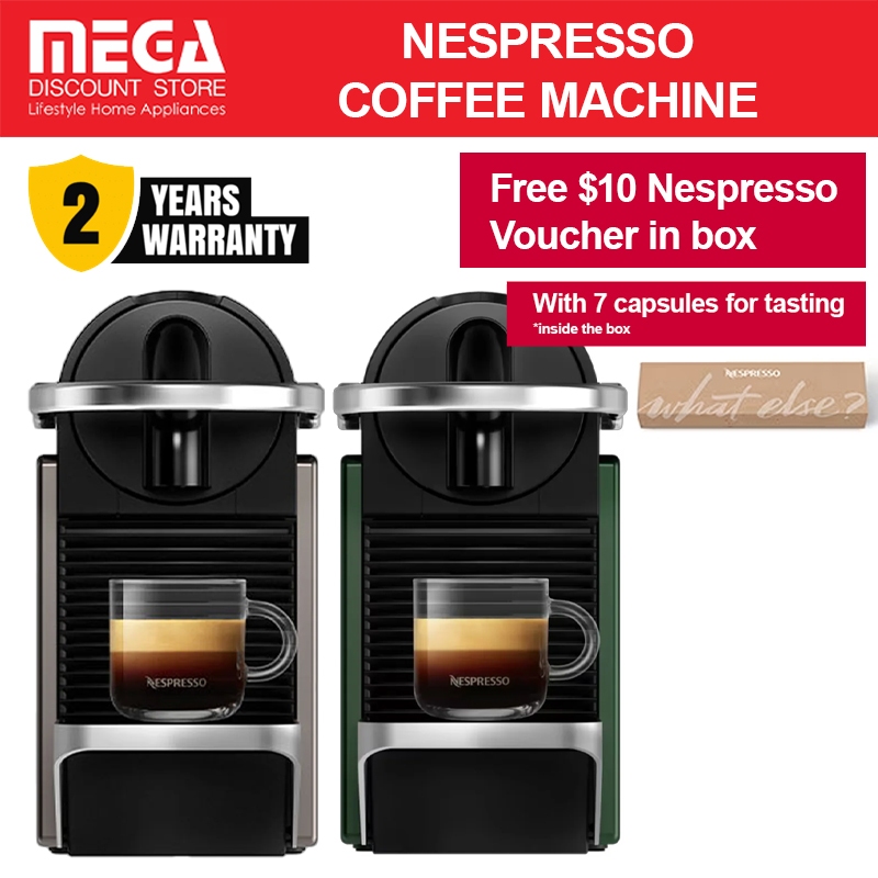 NESPRESSO C62 PIXIE CAPSULE COFFEE MACHINE | Shopee Singapore