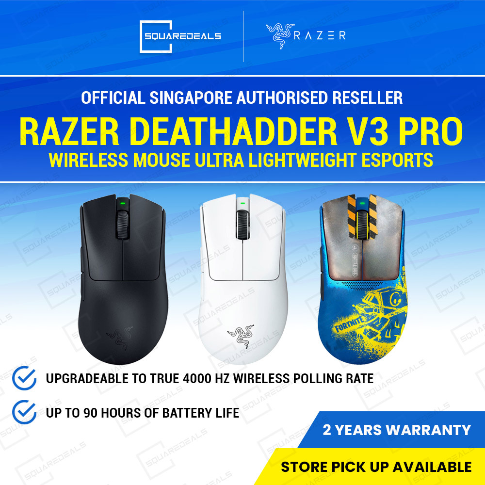 Razer DeathAdder V4 Pro V3 Pro Wireless Gaming Mouse Ultra Lightweight ...