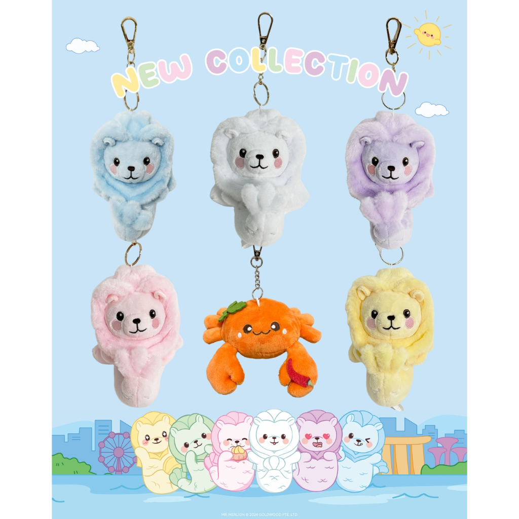 [NEW IN] Mr Merlion Keychain Plushies | Shopee Singapore