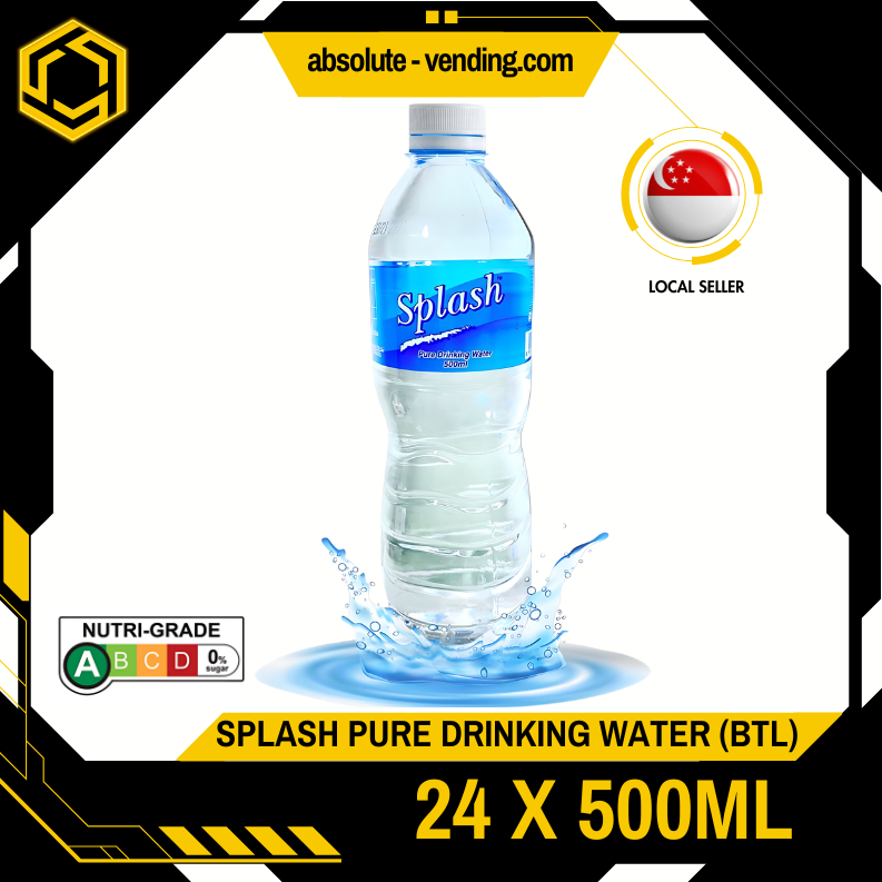 SPLASH Pure Drinking Water 500ML X 24 (BOTTLE) | Shopee Singapore