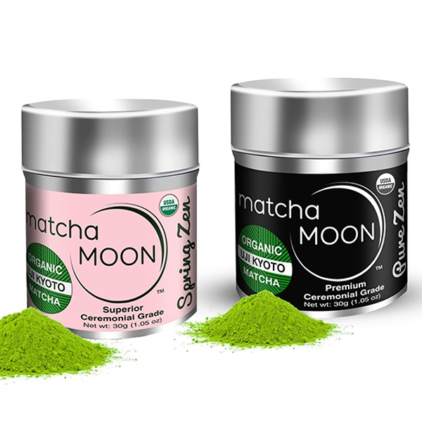 Matcha Moon Kyoto Uji Matcha Organic Ceremonial Grade Japanese Matcha Powder 30g - Direct From ...