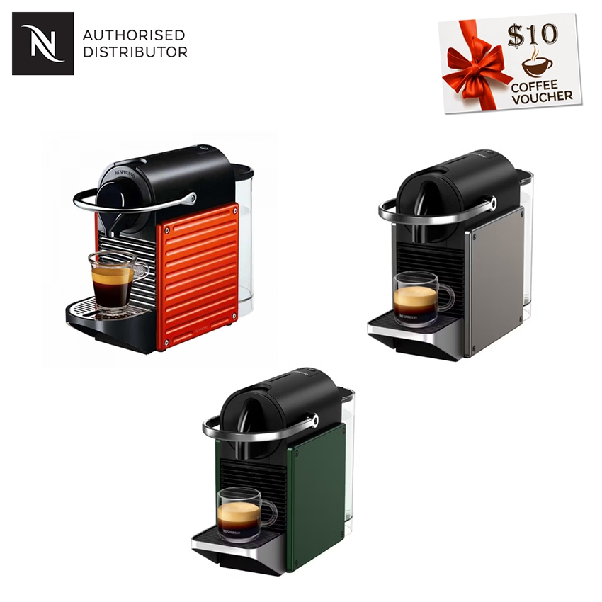 Nespresso Pixie Coffee Machine + FREE 7pcs capsules (SINGLE) (FOC $10 ...