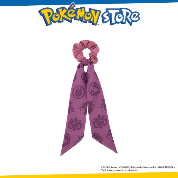 Pokémon Center Original Ribbon Scrunchie Pokémon Symbols Land of ...