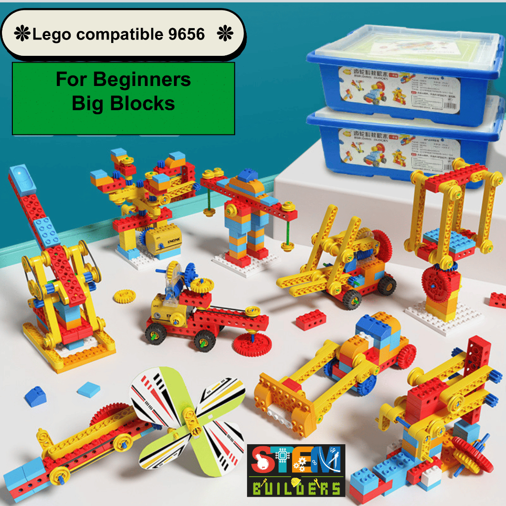 Lego 9656 Compatible| Perfect for Beginners 3-5 Years| Robotics| | Big ...
