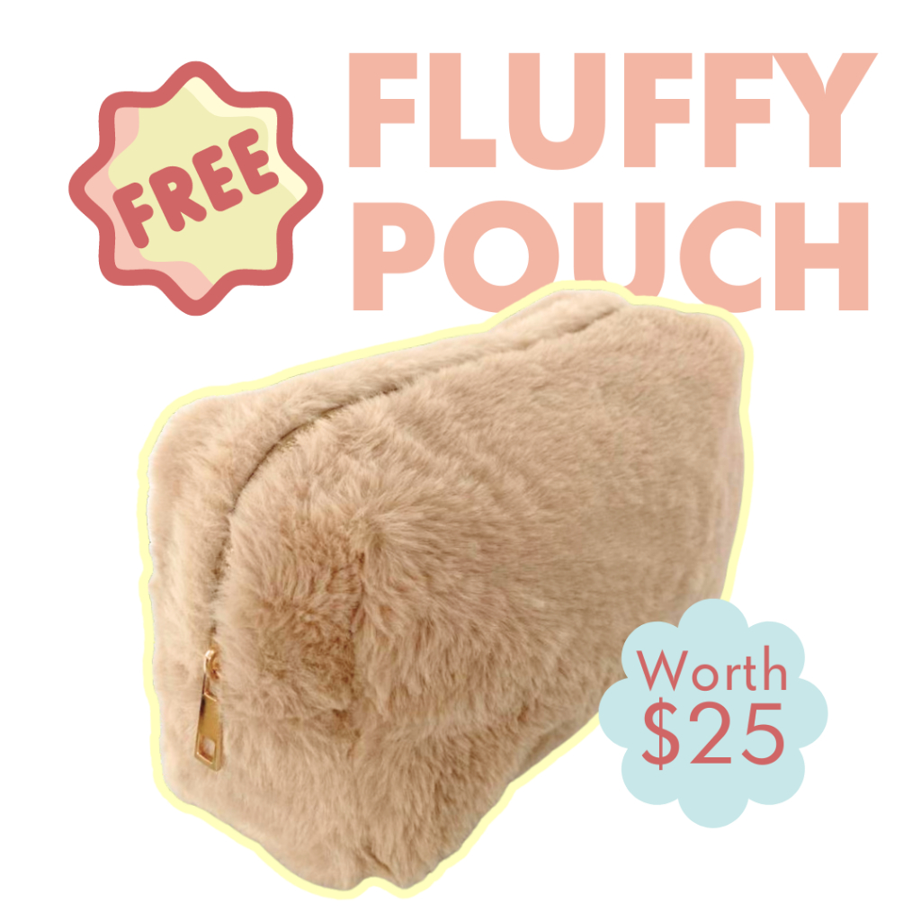 Dr. Ora Fluffy Pouch | Shopee Singapore