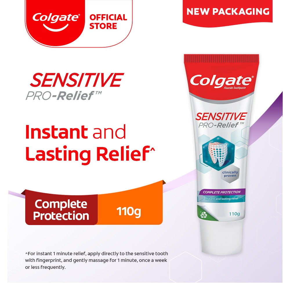 Colgate Sensitive Pro Relief Complete Protection Toothpaste 110g ...
