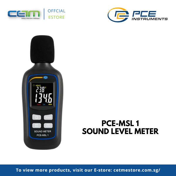 PCE-MSL 1 Sound Level Meter | Shopee Singapore