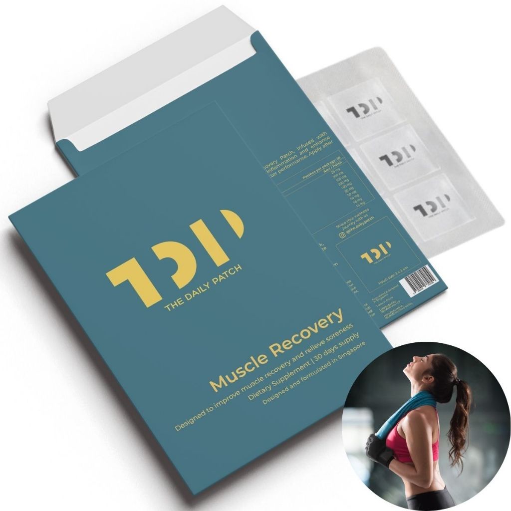 The Daily Patch Muscle Recovery Vitamin Patch - Improve Recovery ...