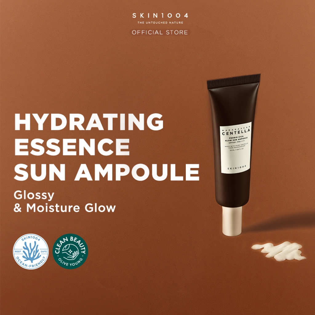 SKIN1004 Madagascar Centella Probio-Cica Glow Sun Ampoule | Shopee ...