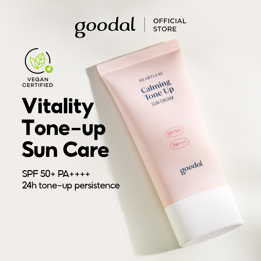 [GOODAL] Heartleaf (Houttuynia Cordata) Calming Moisture Tone Up Sun ...