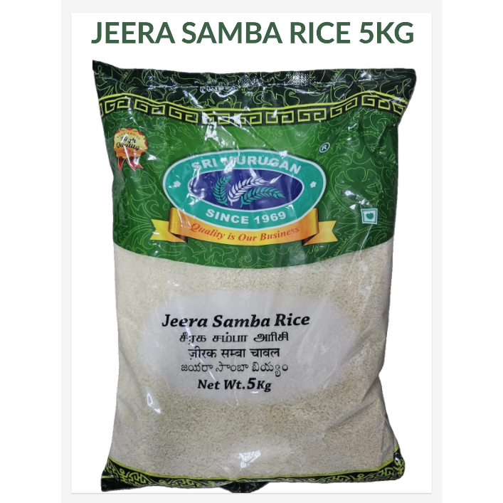 Jeera Samba Rice 5 Kg / Sri Murugan Jeera Samba Rice | Shopee Singapore