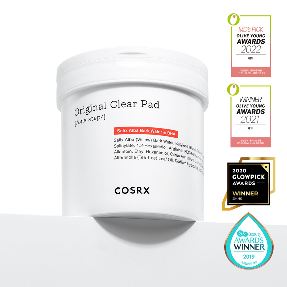 [COSRX] One Step Original Clear Pad (90 pads + 90pads) | Shopee Singapore