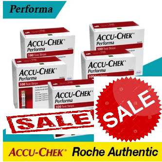 Accu Chek PERFORMA 500 Diabetes Glucose Test Strip Expiry date: Oct ...