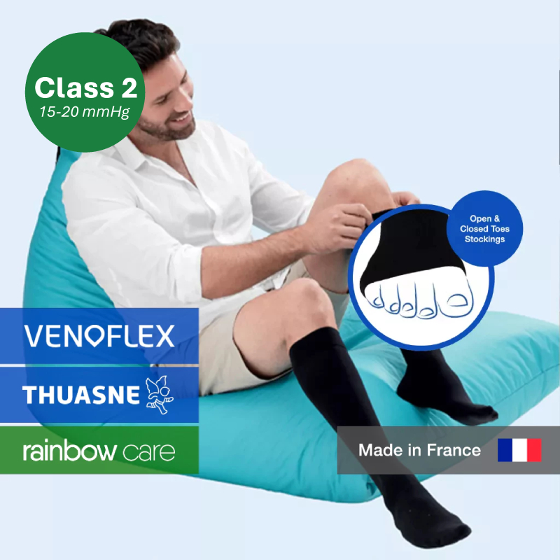 [SG STOCK] Thuasne Venoflex Elegance (Compression Level 2 - Closed Toe ...