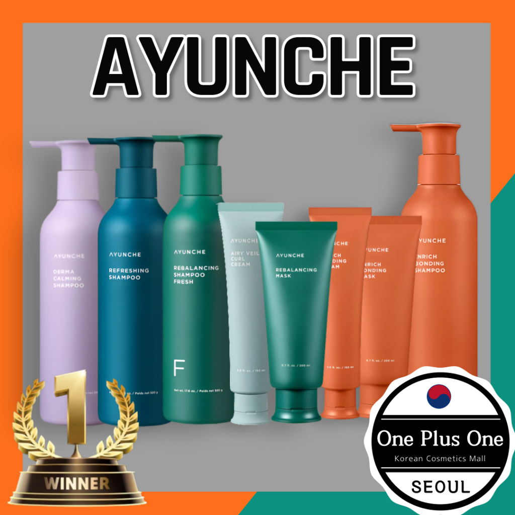 AYUNCHE Hair Cream / Shampoo / Hair Mask / Oil Serum (Professional Hair ...