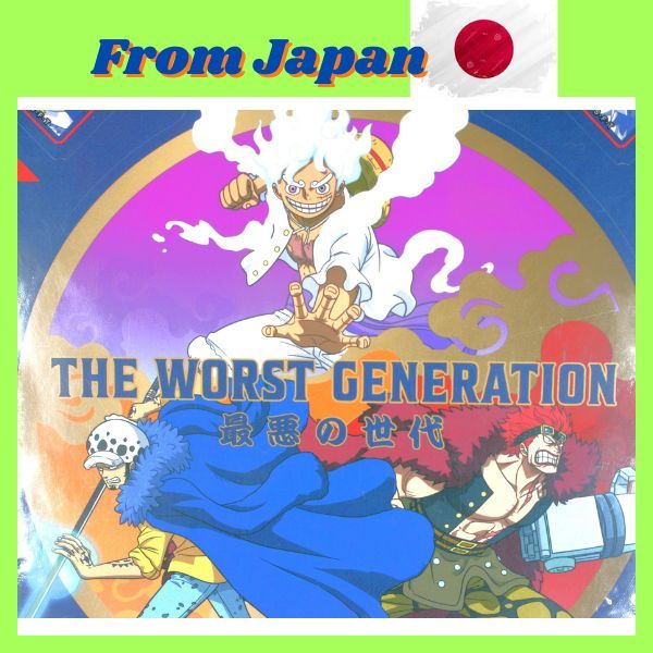 One Piece Worst Generation Stickers Bandai | Shopee Singapore