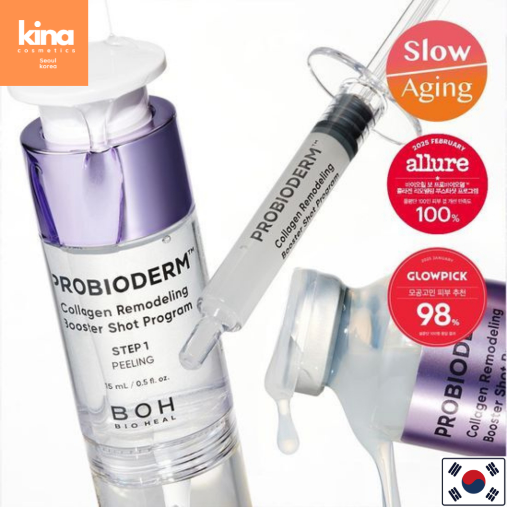 BOH Probioderm Collagen Remodeling Serum 30ml + Device Pore Shrink Plan ...