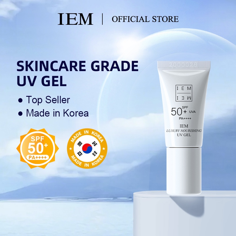 IEM SPF50++++ Ultra Light Aqua Sun Cream Face Sunscreen 5ml /Contain 19 ...