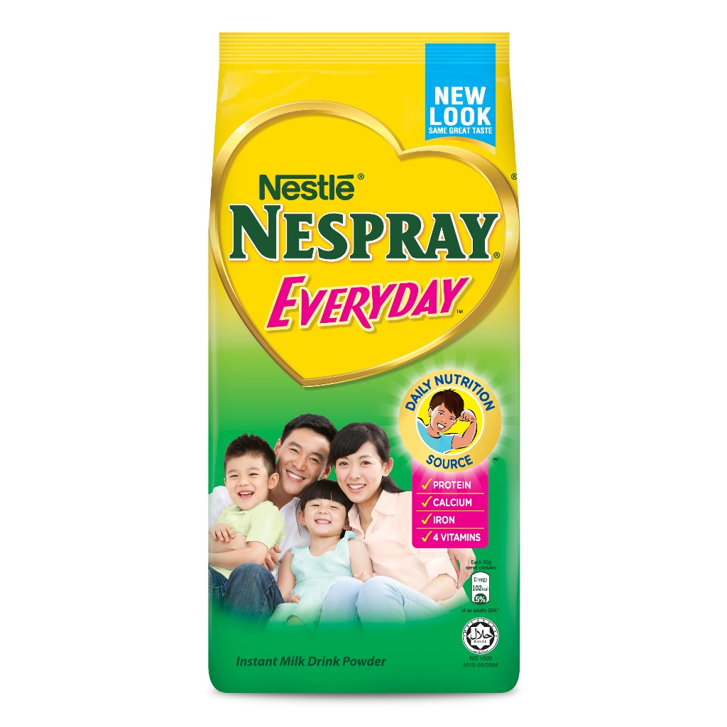 Nestle Nespray Everyday Instant Milk Powder (550g) | Shopee Singapore