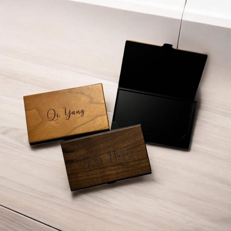 Personalised Name Card Credit Card Holder | Business Card Holder with ...