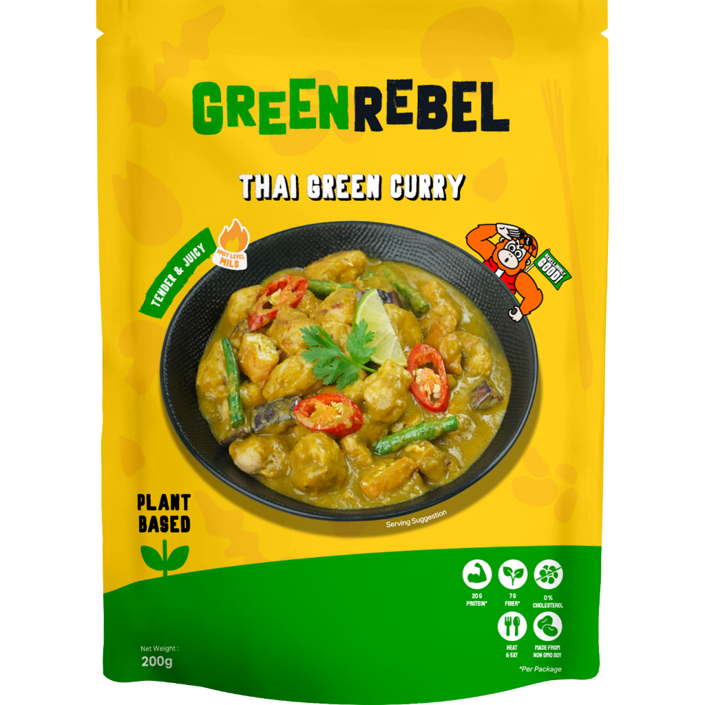 Green Rebel - Plant Based Thai Green Curry (200g) | Shopee Singapore