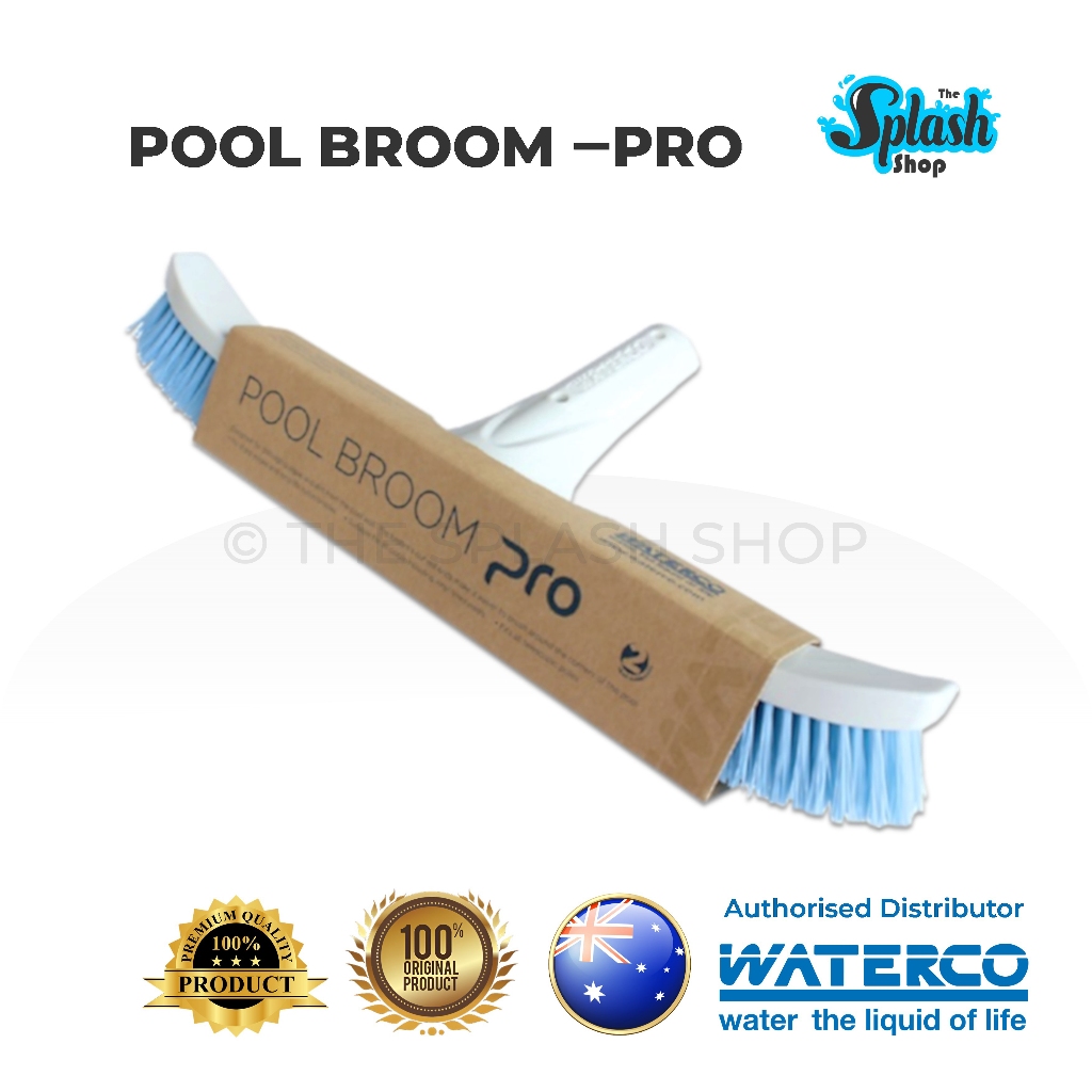 𝐒𝐏𝐋𝐀𝐒𝐇 - WATERCO Pool Broom Pro For Swimming Pool Cleaning | Shopee ...