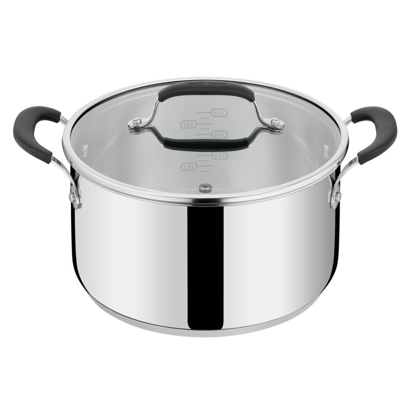 🎀Tefal Stainless Steel Stewpot With Lid 24cm 5.4L🎀 | Shopee Singapore