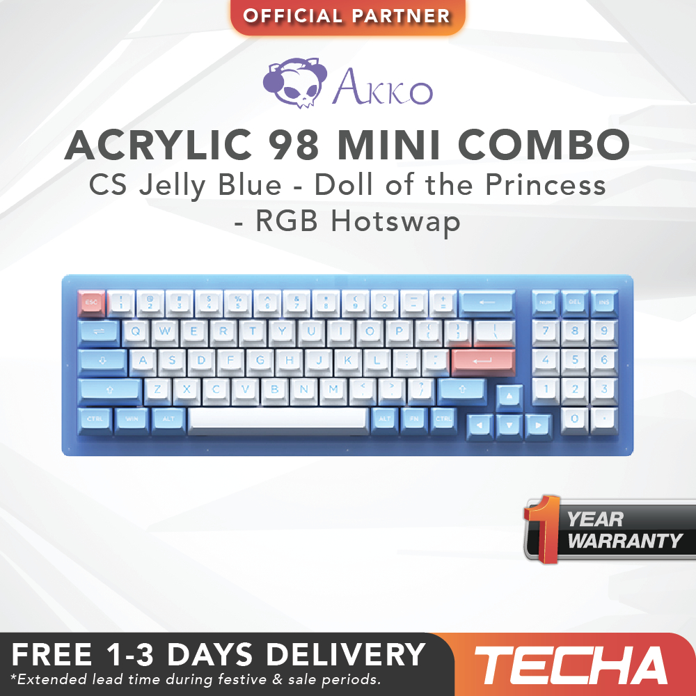 [FAST SHIP] AKKO RGB Hotswap ACR98 Mini Combo CS Keyboard | Shopee ...