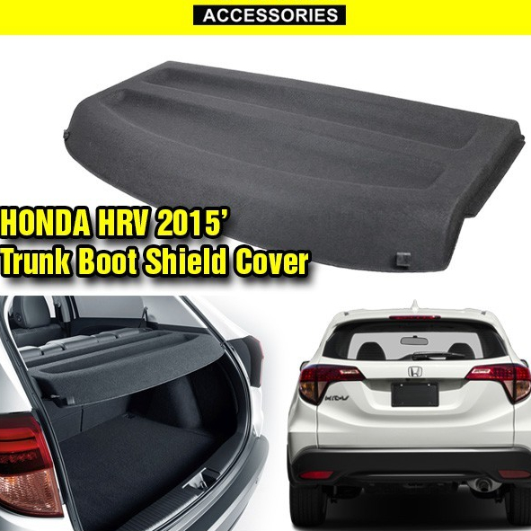 Honda VEZEL Rear Cargo Cover Trunk Shade Boot Security Shield Blind HRV Shopee Singapore