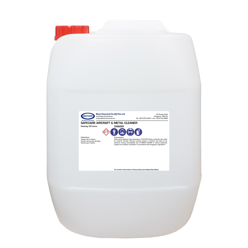 SAFECARE-AIRCRAFT & Metal Cleaner Concentrate (20 Litres Carboy ...