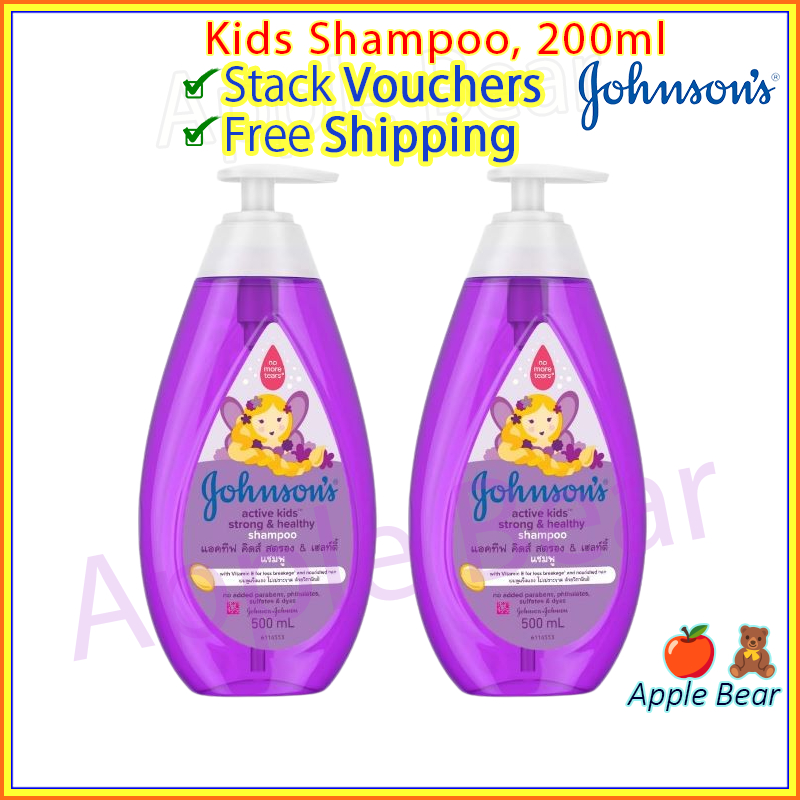 Johnson's Active Kids Shampoo 200ml | Shopee Singapore