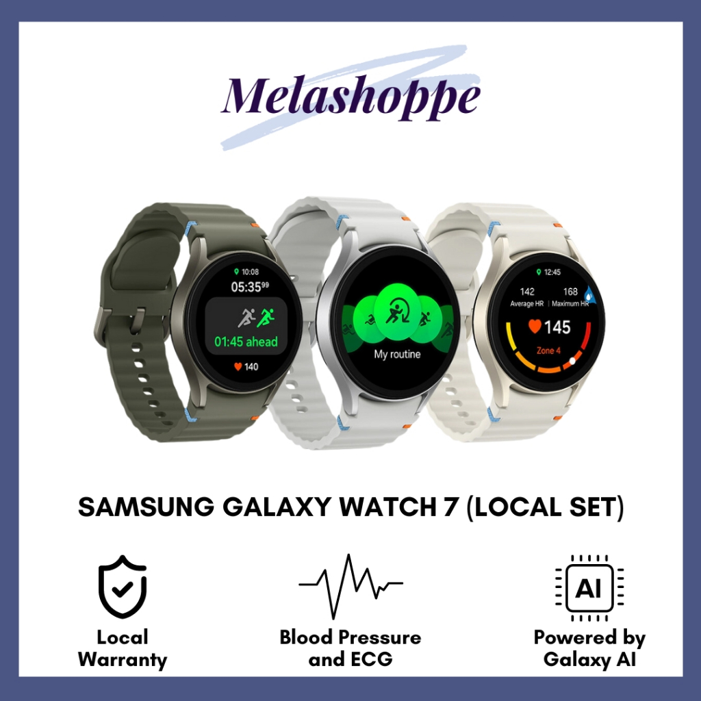 Samsung Galaxy Watch 7 (Local Set) | Shopee Singapore