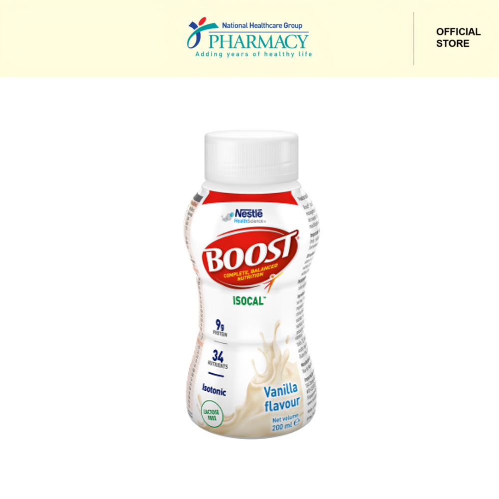 Boost Isocal Liquid 200ml (1 bottle)(Expiry Date: Sep 2025) | Shopee ...