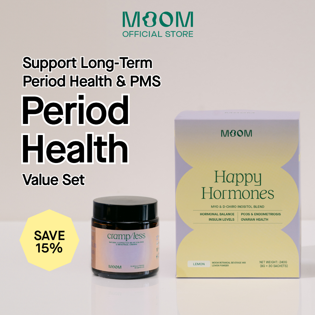 Moom Health™ Period Health Bundle. Multivitamin For Hormones. Natural ...