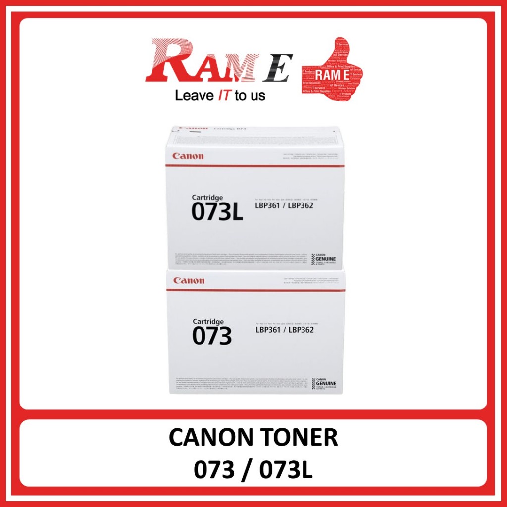 [ORIGINAL] Canon 073 / 073L Black Toner Cartridge | Shopee Singapore