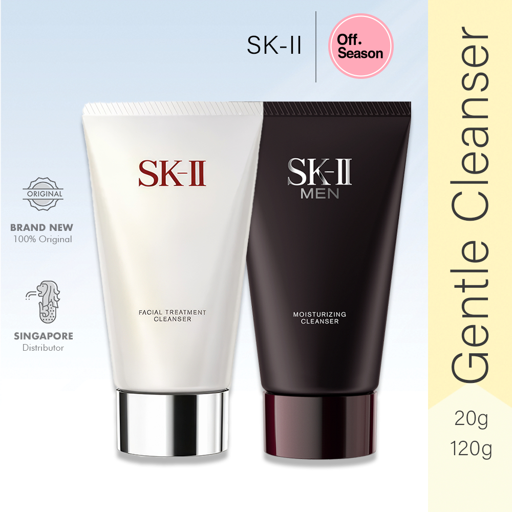 SK-II Facial Treatment Gentle Cleanser 20g / 120g [SK2 / SKII Foam Cleanser] | Shopee Singapore