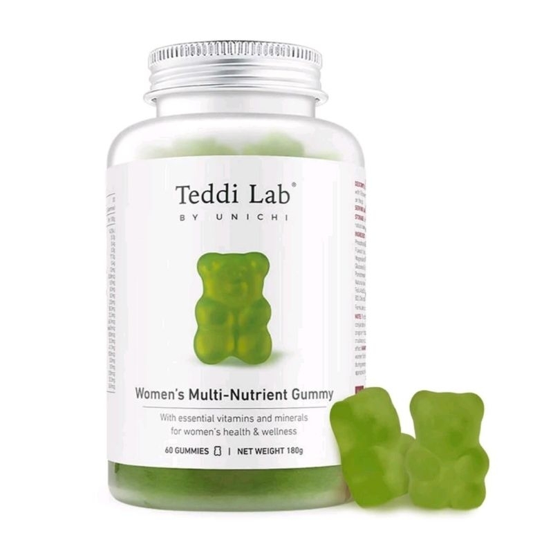 Teddi Lab Unichi Women's Multi-Nutrient Gummy (60 Gummies) | Shopee ...