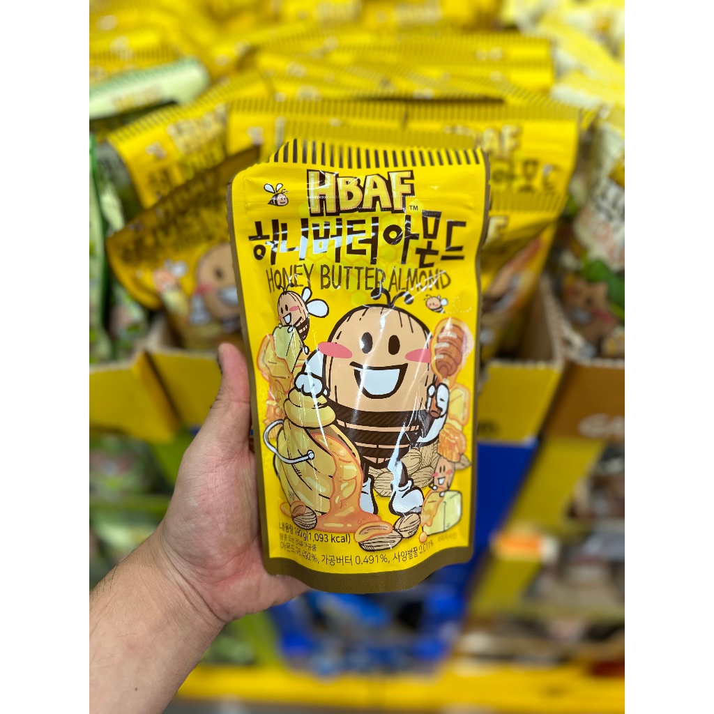 HBAF Korean Honey Butter Almond 190g | Shopee Singapore